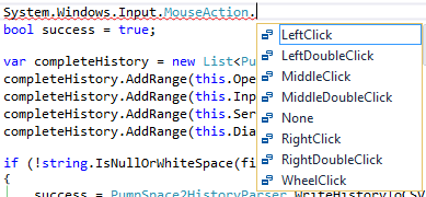 WPF DataGrid MouseBinding Gesture List | Capri-Soft Knowledge database